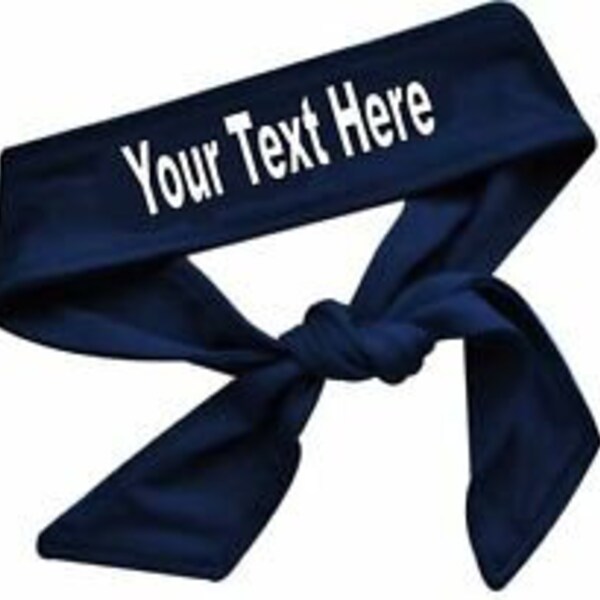 Tie Back Headband - Etsy