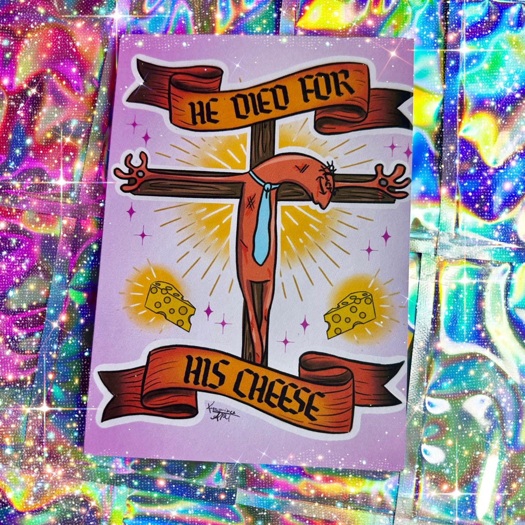 Smiling Friends Alan A6 Print - Etsy