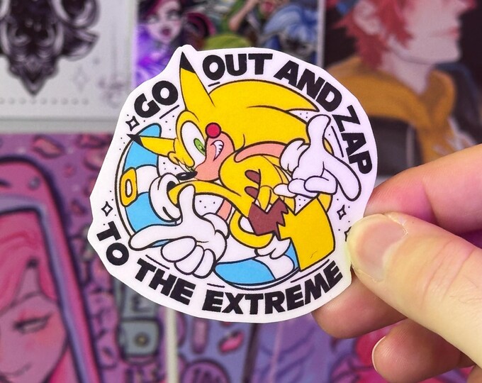 Sonichu Sticker - Etsy