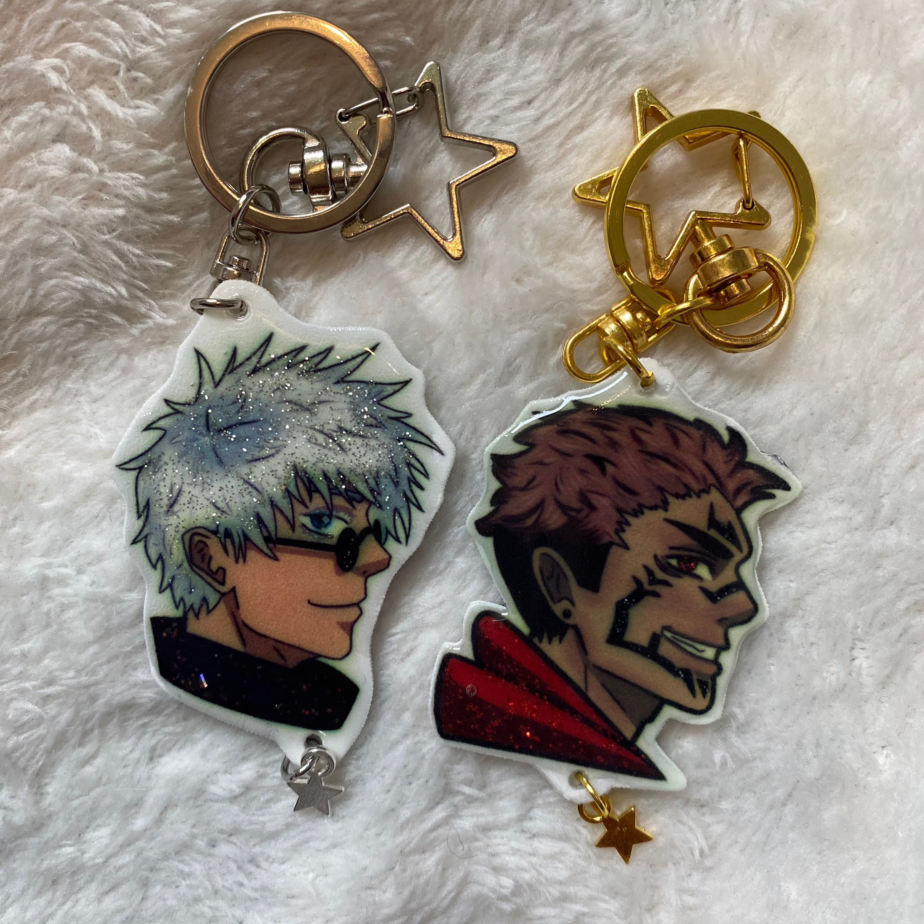 Jujutsu Kaisen Gojo Sukuna inspired keychains | Etsy