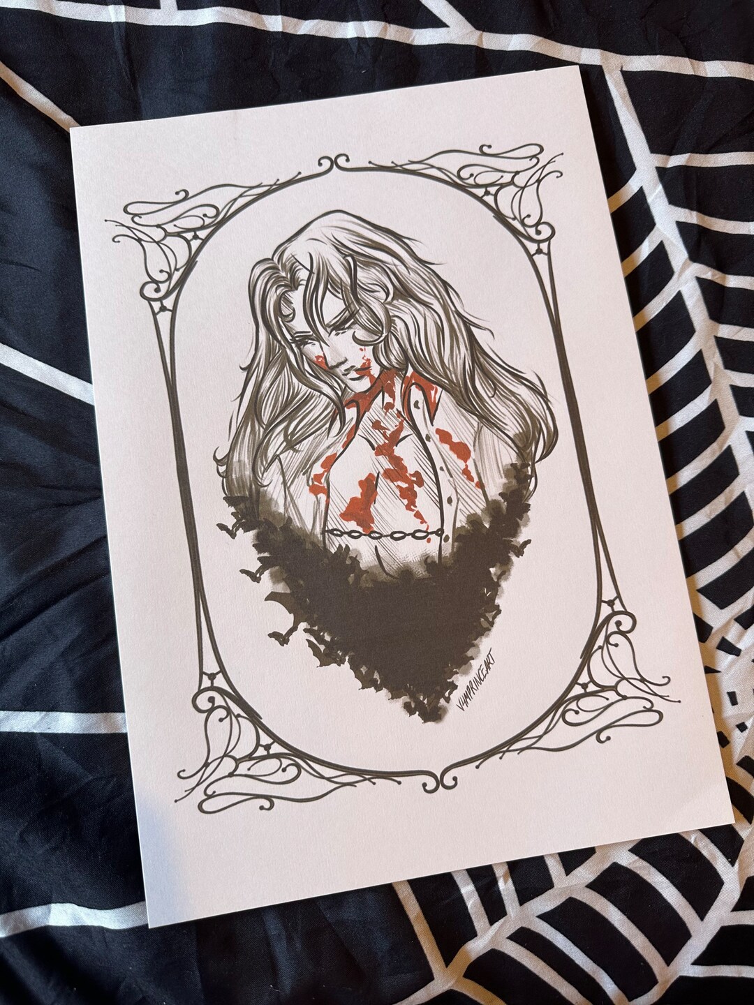 Castlevania Alucard A4 Print - Etsy