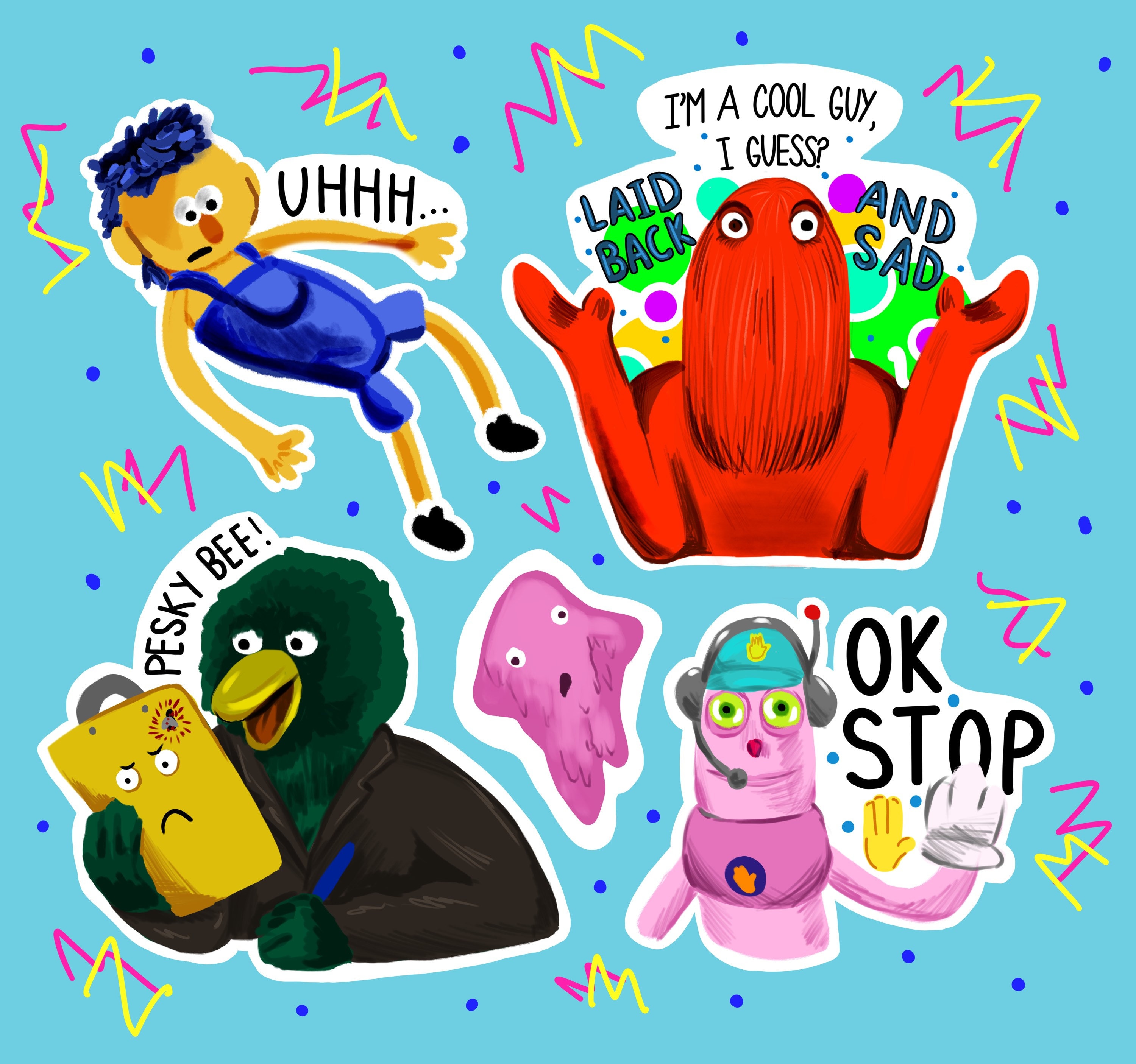 DHMIS Sticker Pack - Etsy Australia