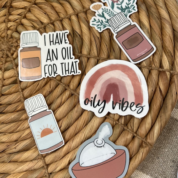 Oily Stickers - Etsy