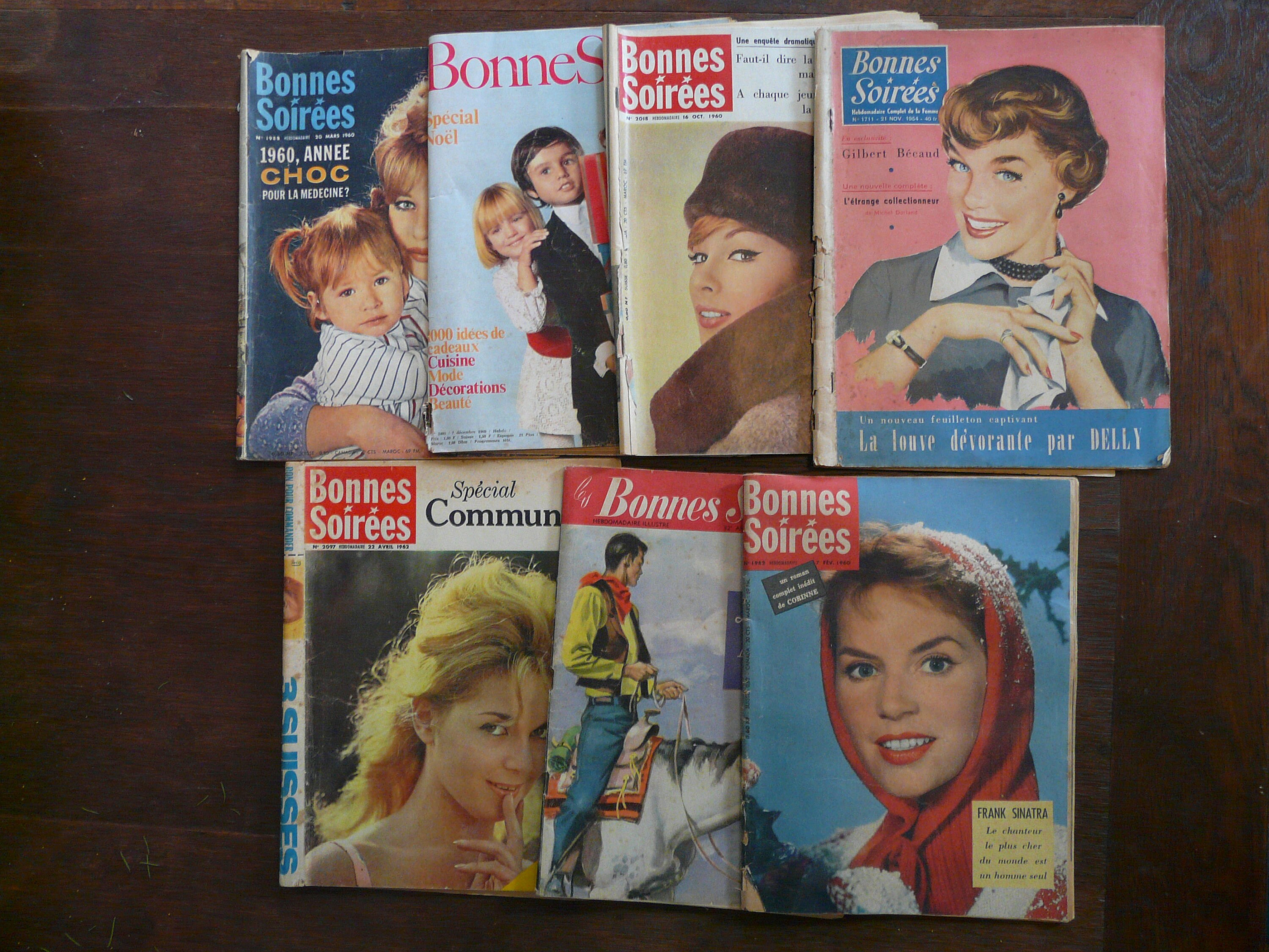 Vintage French magazines Bonne soirée 1953 to 1962 | Etsy
