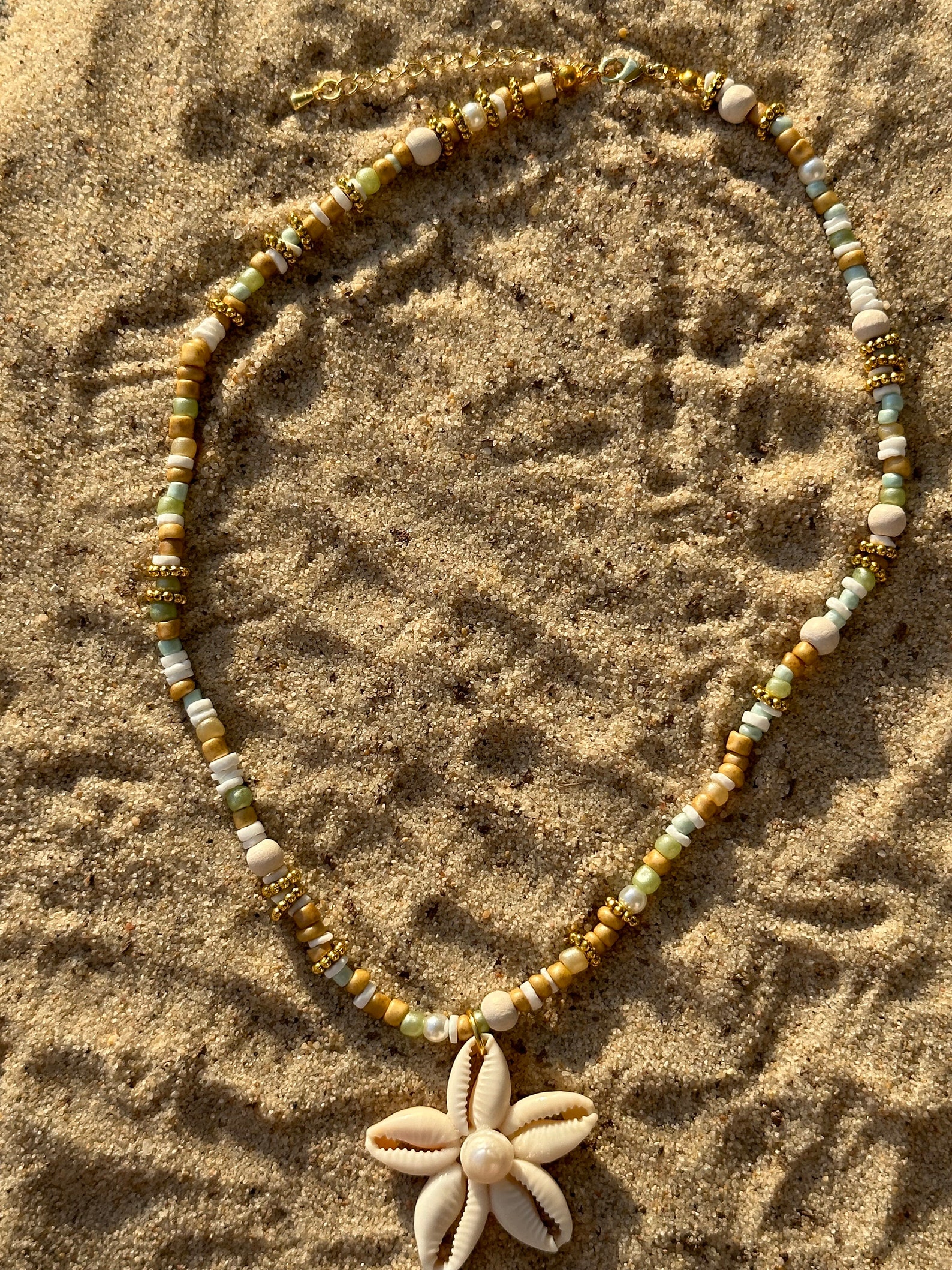 Natural Shell Necklace - Etsy