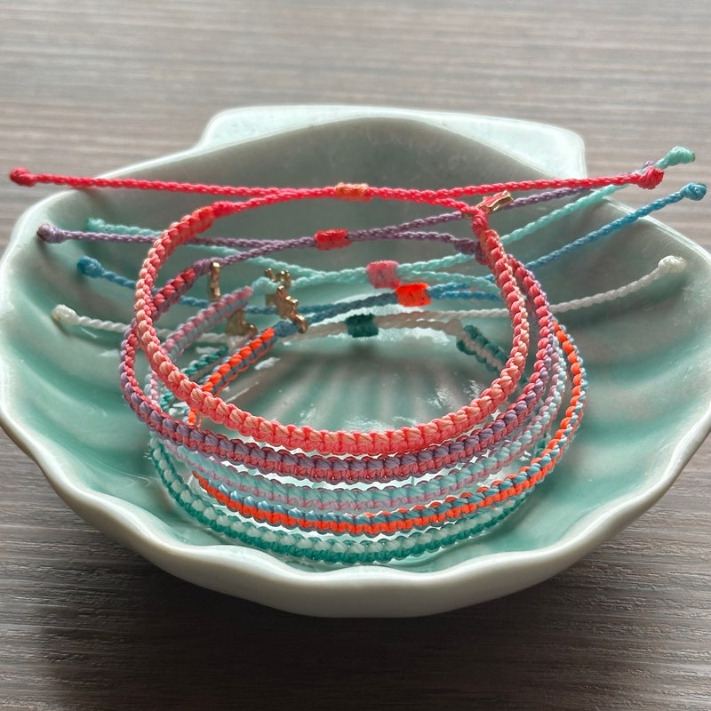 Square Knot Bracelet - Etsy