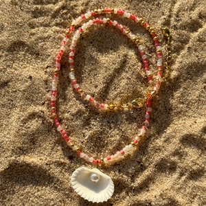 Natural Shell Necklace - Etsy
