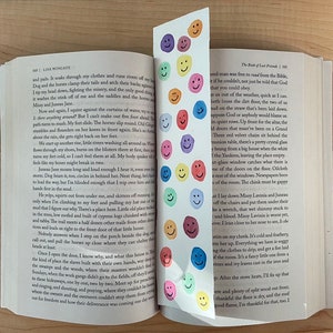 Happy Face Bookmark | Positive Affirmation Bookmark | Personalized ...