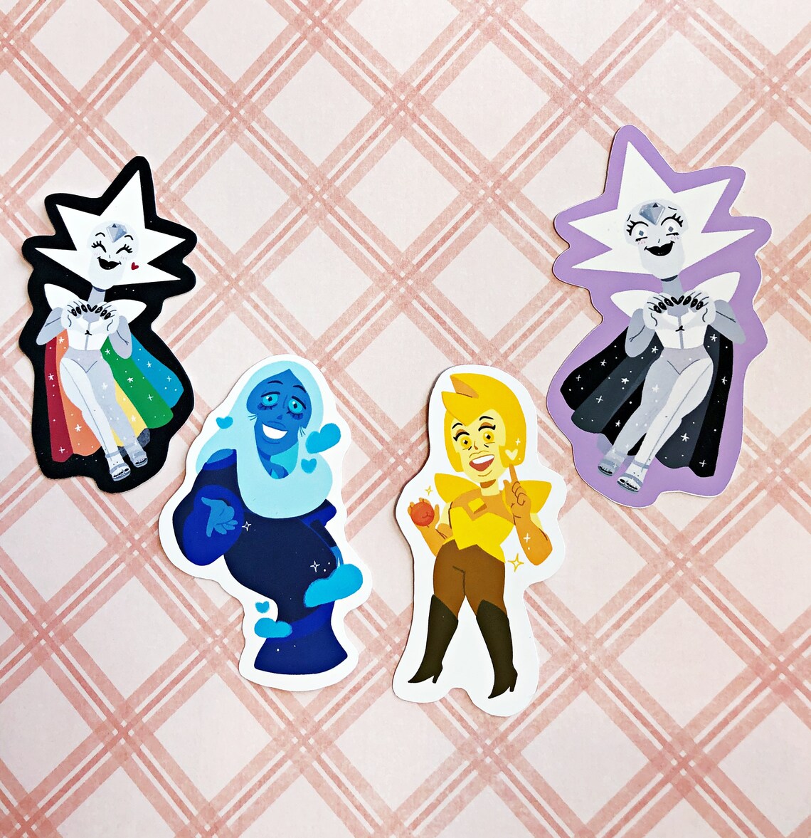 Steven Universe Future Sticker Pack Peridot Bismuth Lapis | Etsy