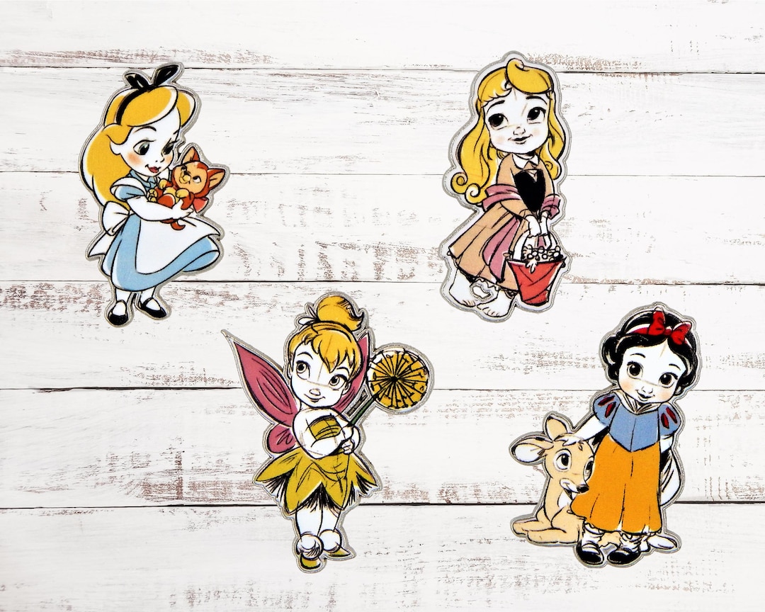 Animators Series 4 Sketch Pin Set Disney Park Trading Pins Girl ...