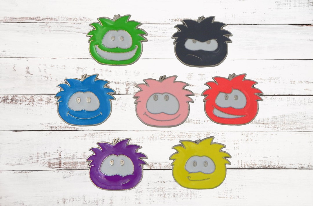 Club Penguin Puffles Colors 7 Disney Park Trading Pins Starter Set ...