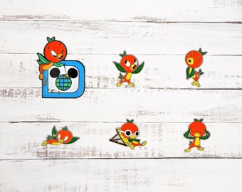 Disney's Orange Bird Pin Set 11 Disney Trading Pins New Hidden Mickey ...