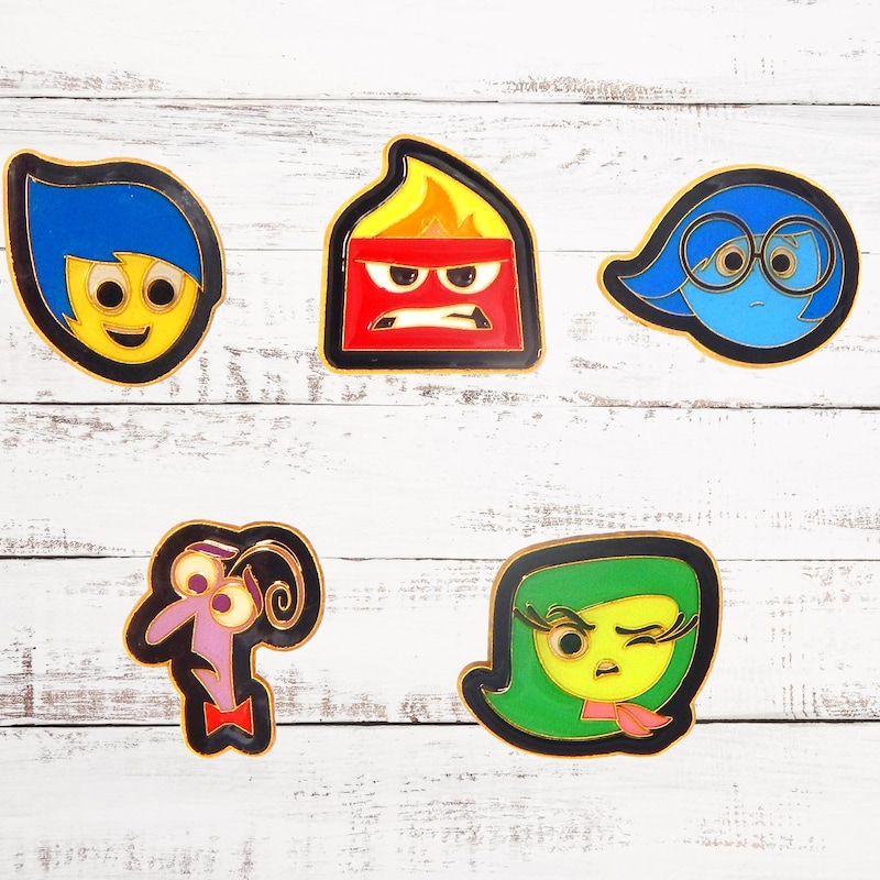 Inside Out Pin Badge - Etsy