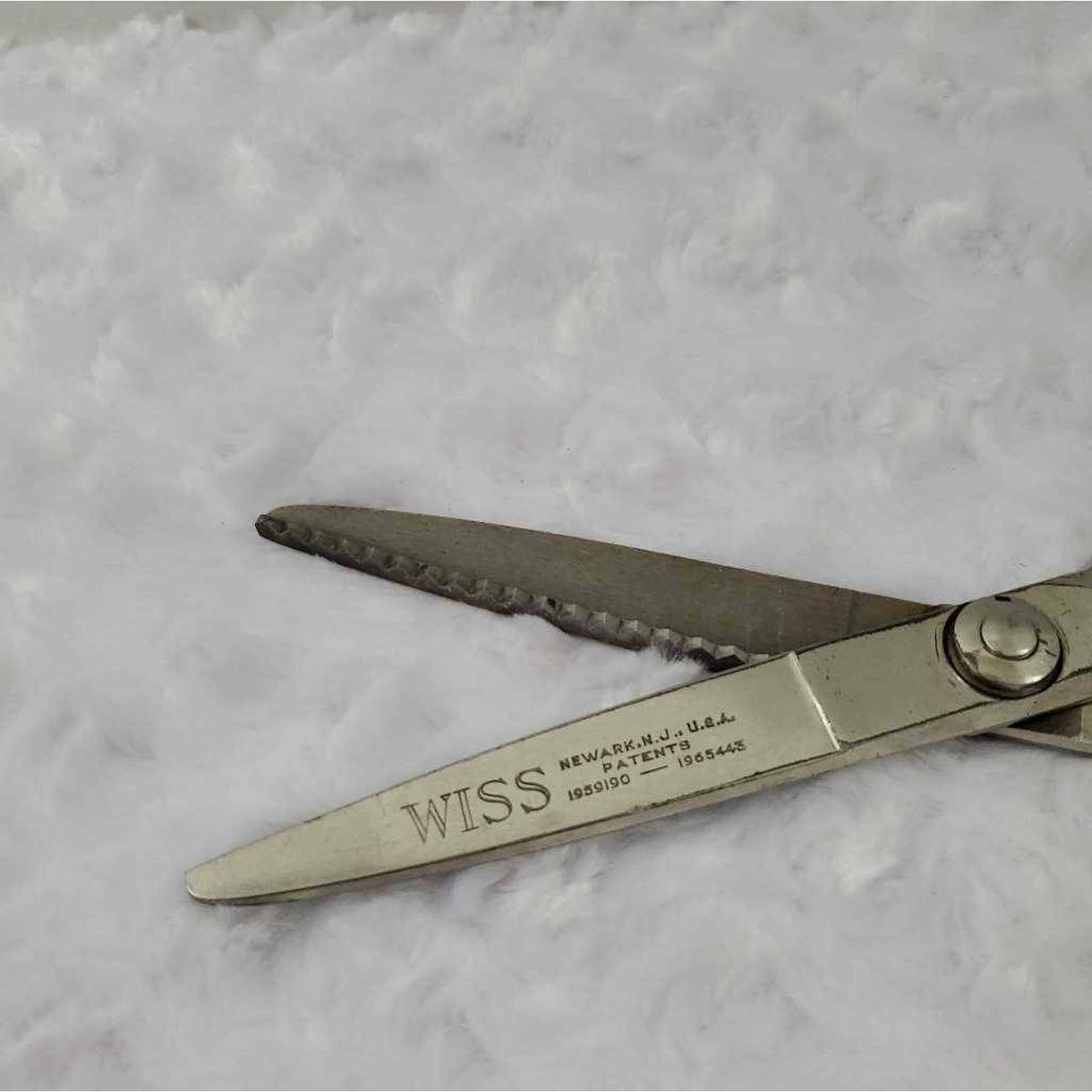 Vintage Wiss Pinking Shears Scissors Serrated Scalloped Zig-zag USA ...