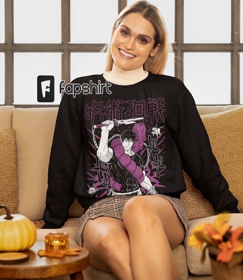 JJK Toji Fushiguro Sweater Jujutsu Kaisen Gojo Satoru - Etsy