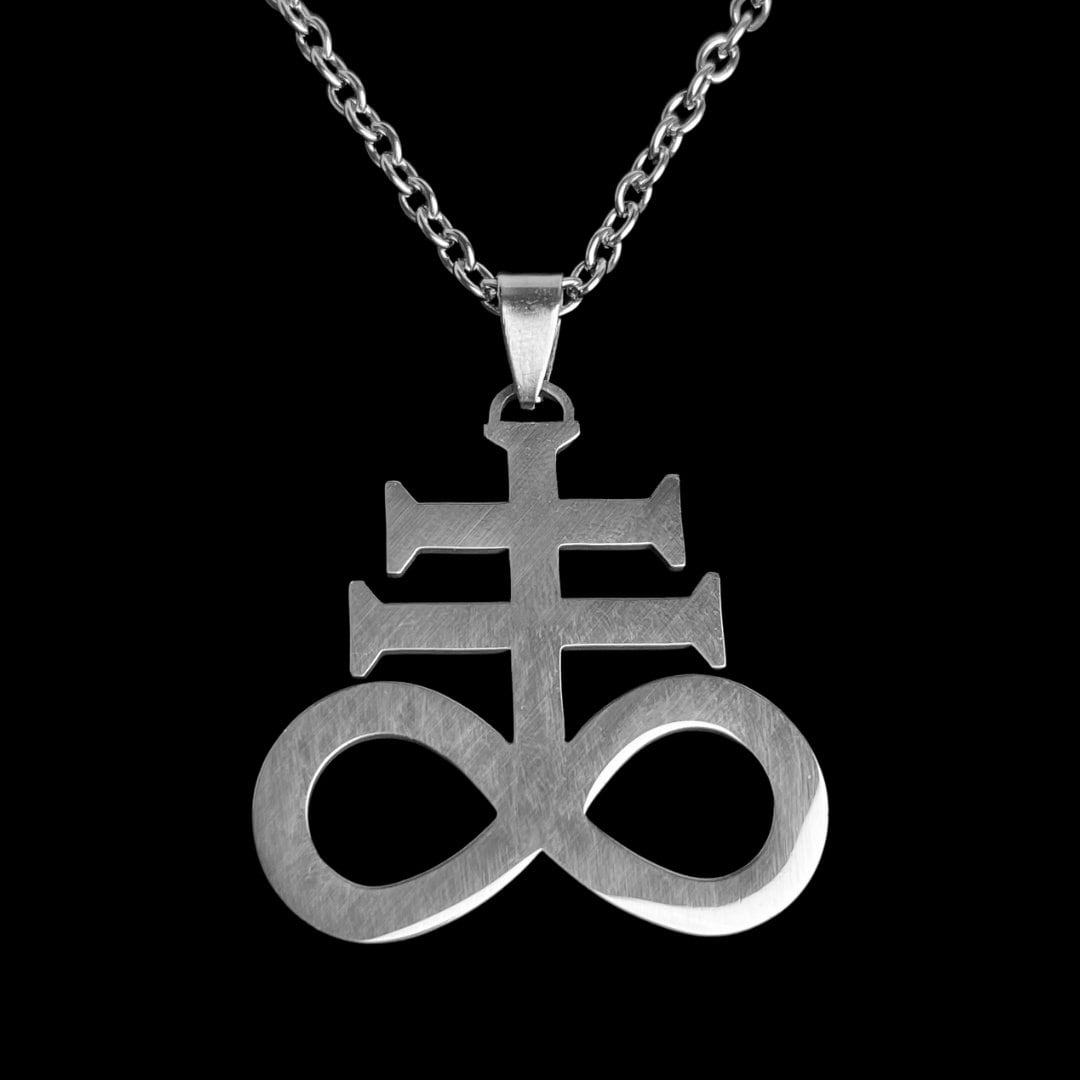 Leviathan Cross Necklace | Stainless Steel | Gothic Jewelry - Etsy