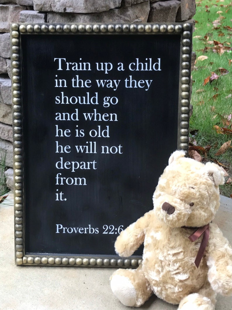 Wood Sign Scripture Inspirational Baby Shower Nursery Baptism - Etsy