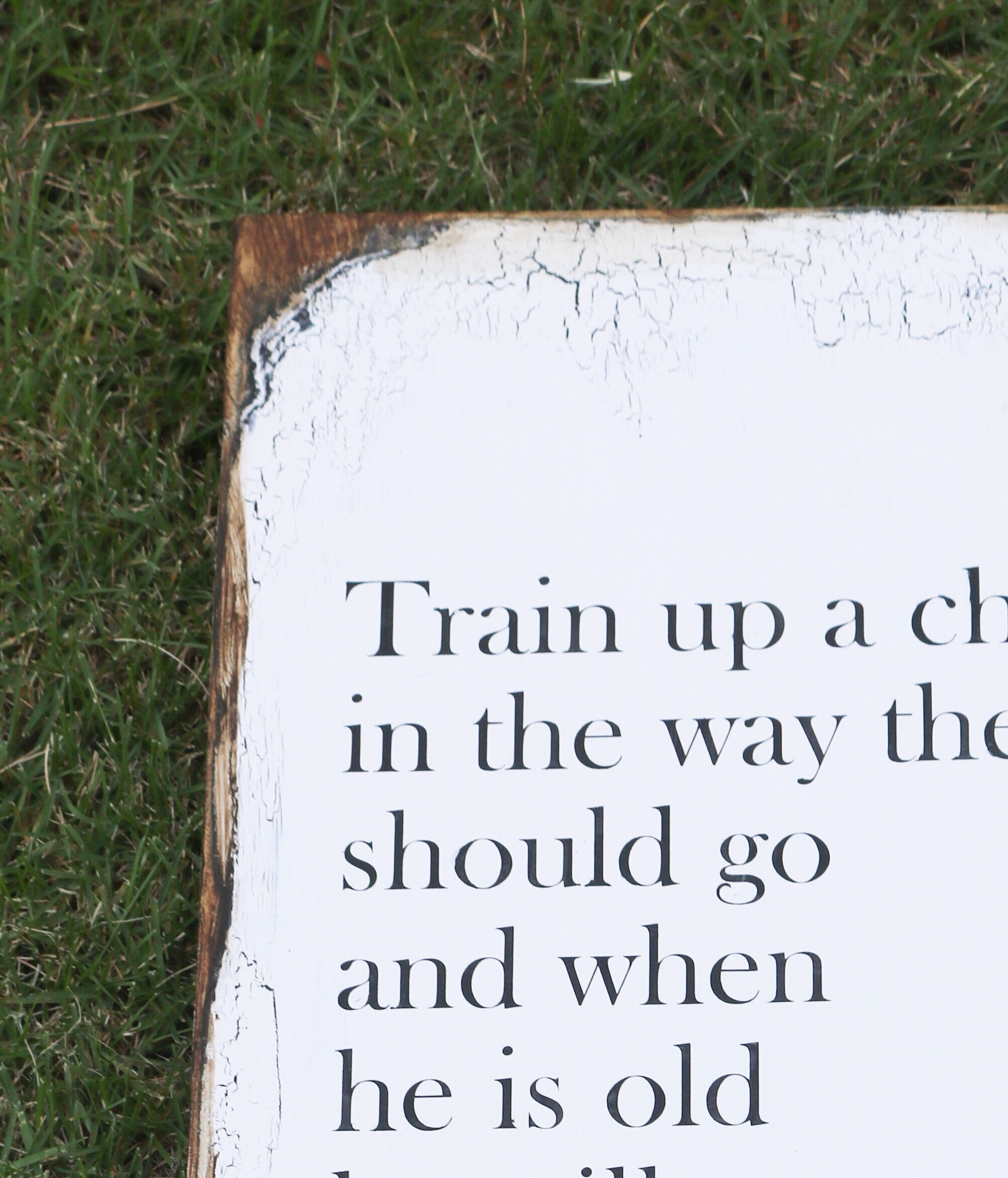 Farmhouse Farm House Wood Sign Scripture Inspirational Baby - Etsy