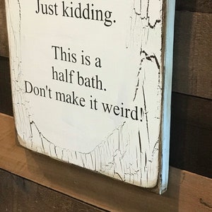 Farmhouse Wood Sign Woodsigns Bath Bathroom Art Aged Vintage - Etsy