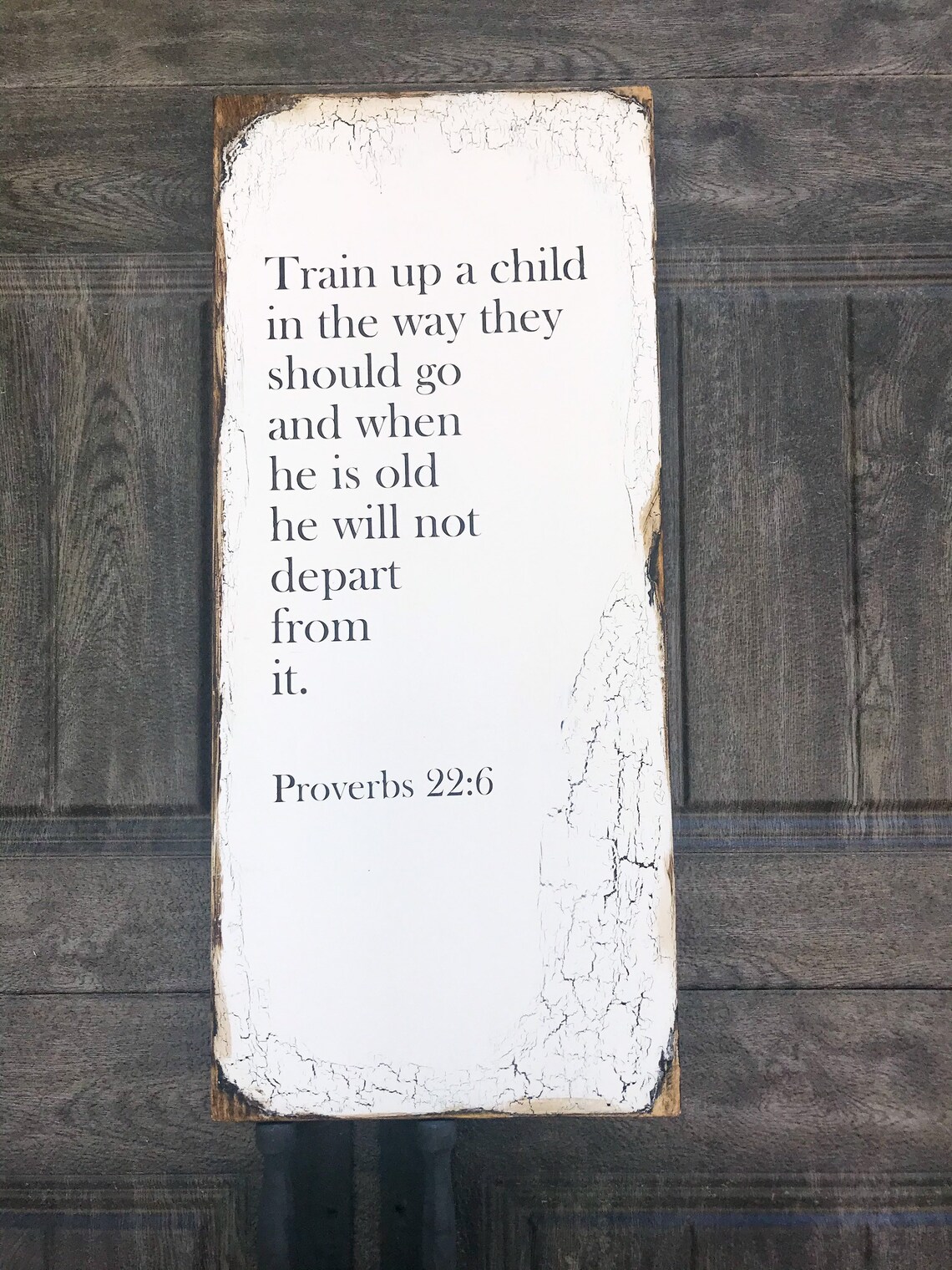 Farmhouse Farm House Wood Sign Scripture Inspirational Baby - Etsy