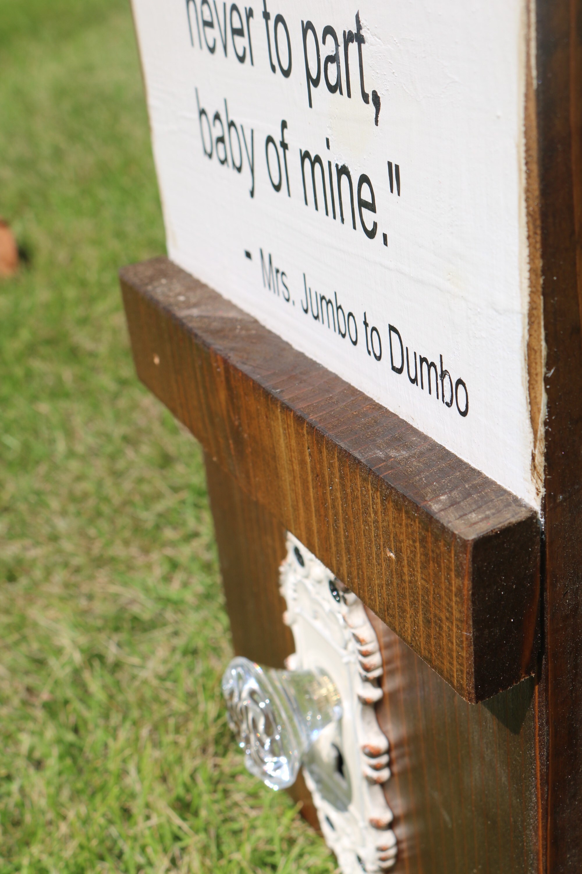 Vintage Dumbo Nursery Diaper Bag Holder or Coat Rack Nursery - Etsy