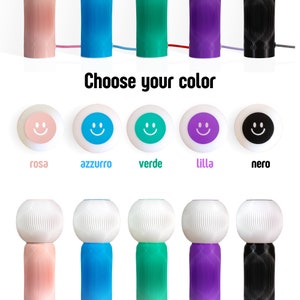 Lampada Cassandra, Abat Jour, Design Italiano, Colore Lilla. Made in ...