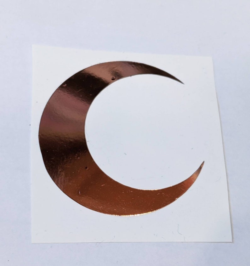 Crescent Moon Vinyl Stickers Moon Stickers Sticker Bundle | Etsy
