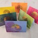Gold Foil Cards, Rainbow Stationery, Letter Writing Set, Sun Cards ...