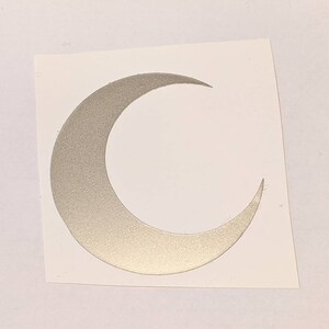 Crescent Moon Vinyl Stickers Moon Stickers Sticker Bundle | Etsy