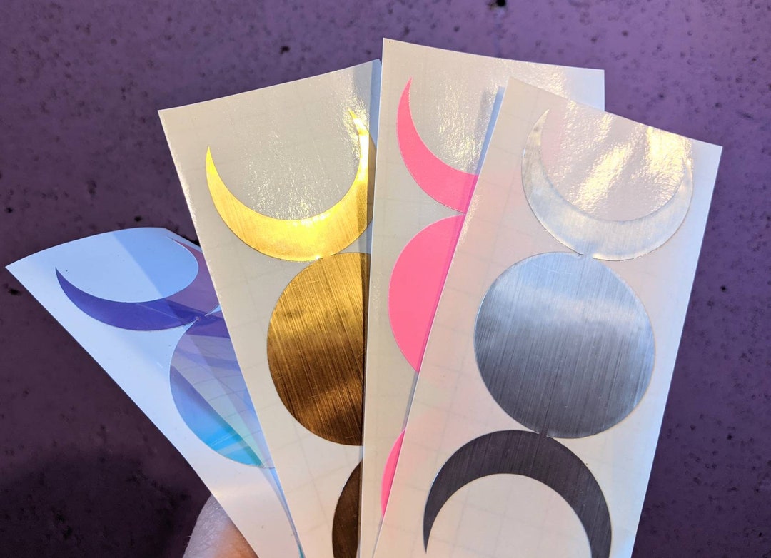 Triple Moon Sticker, Moon Stickers for Cars, Moon Stickers for ...