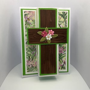 Pop up Cross Sympathy Card - Etsy