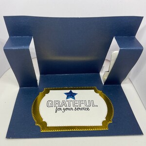 Police Birthday Card: Handmade Step Card With Stickers - Etsy