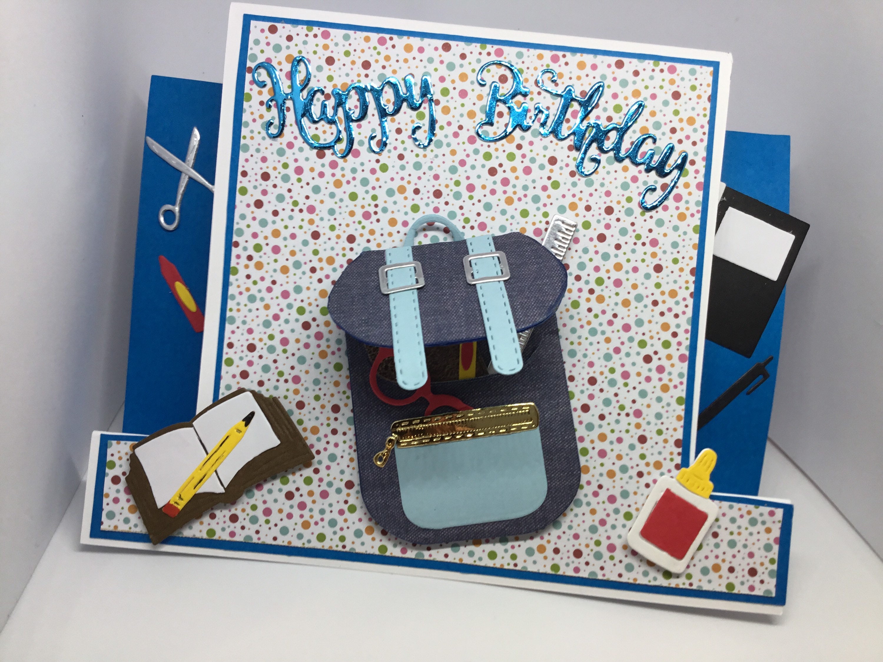 Center Step Card - Etsy