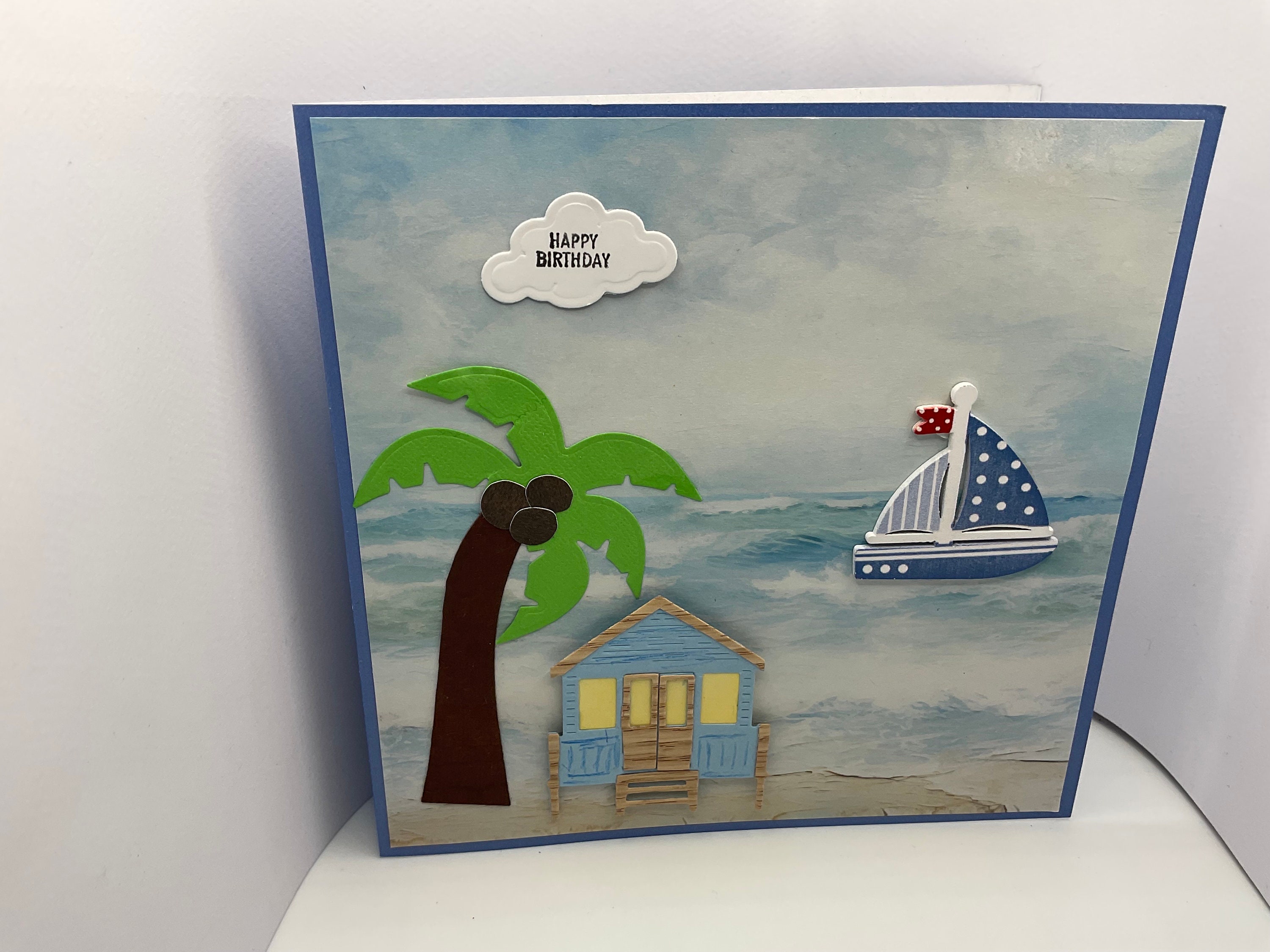 Beach Scene Birthday - Etsy