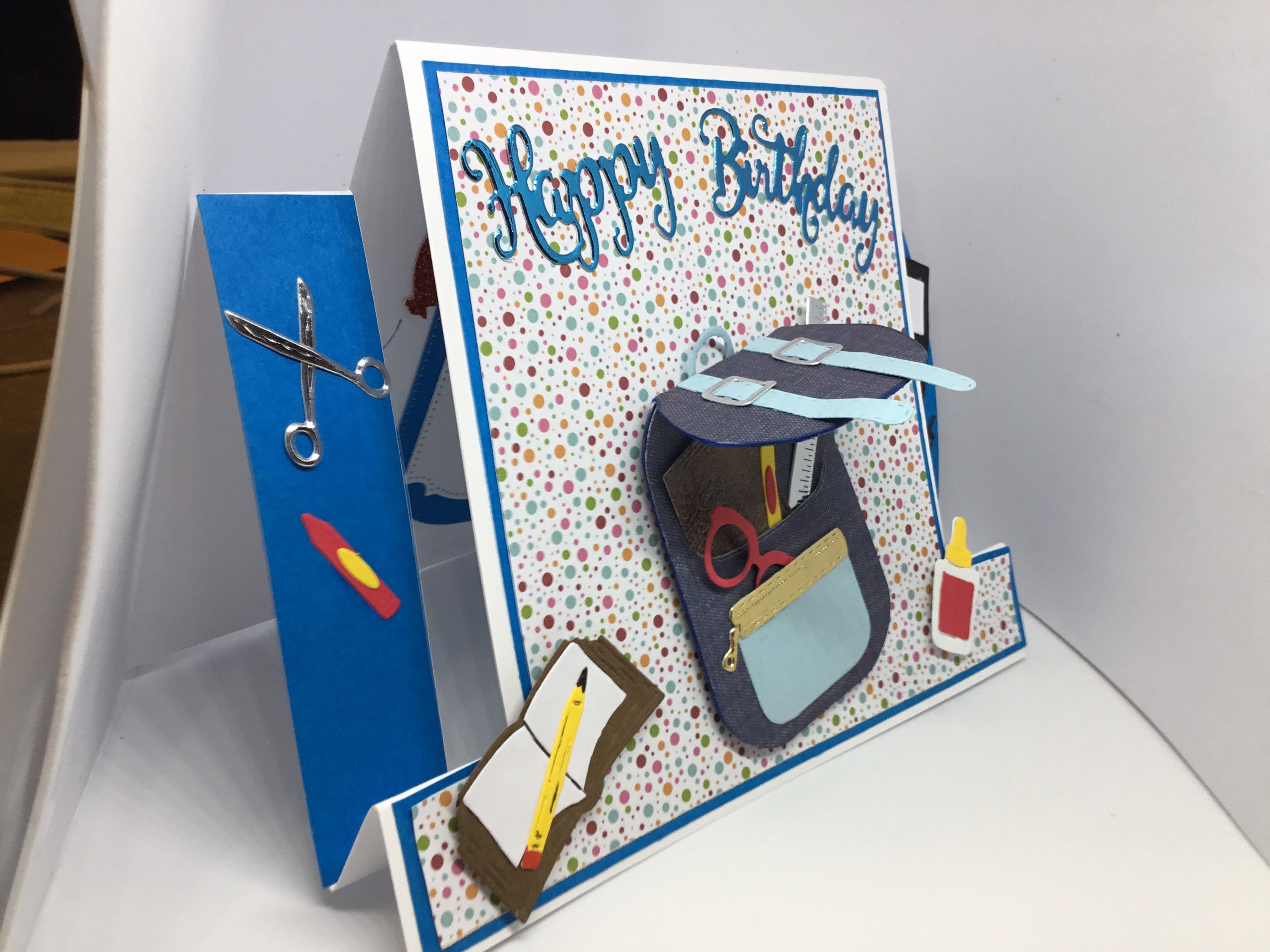 Center Step Card - Etsy