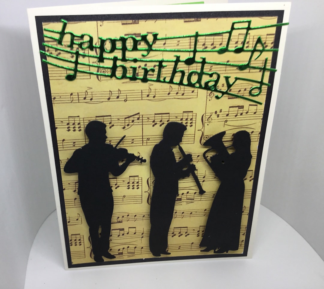 Trio Playing for Your Birthday - Etsy