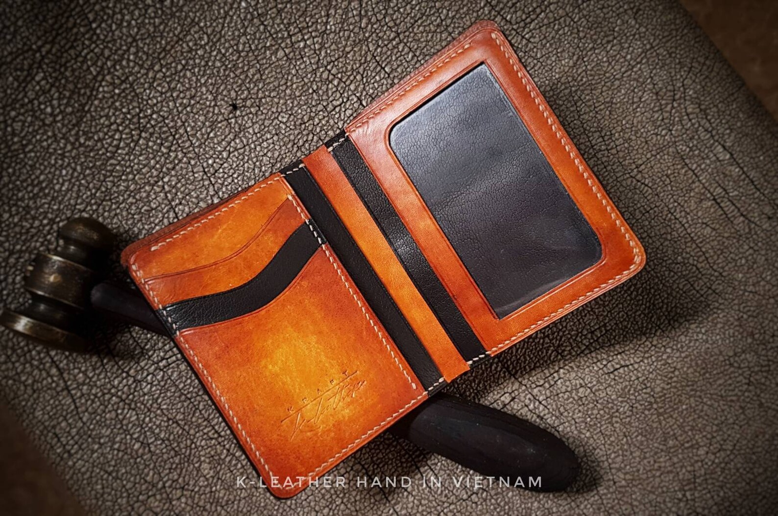 Handmade wallet Genuine Leather Stingray from ThaiLand for | Etsy