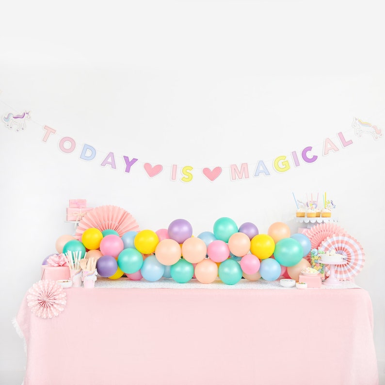 Unicorn Dreams Cupcake Cake Mini Toppers Set of 10 Paper - Etsy