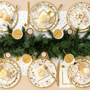 Enchanted Forest Large Plates Set of 10 Paper Baby - Etsy