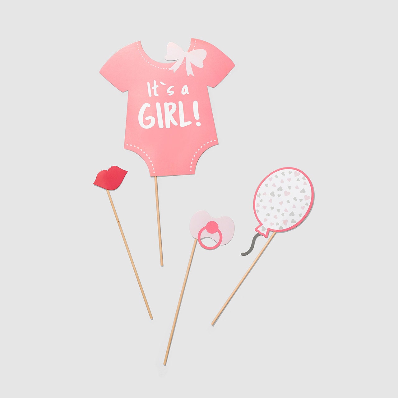 Hooray Baby Pink Photo Props - Etsy