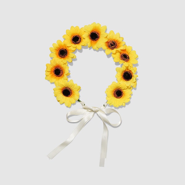 Sunflower Wedding Crown - Etsy
