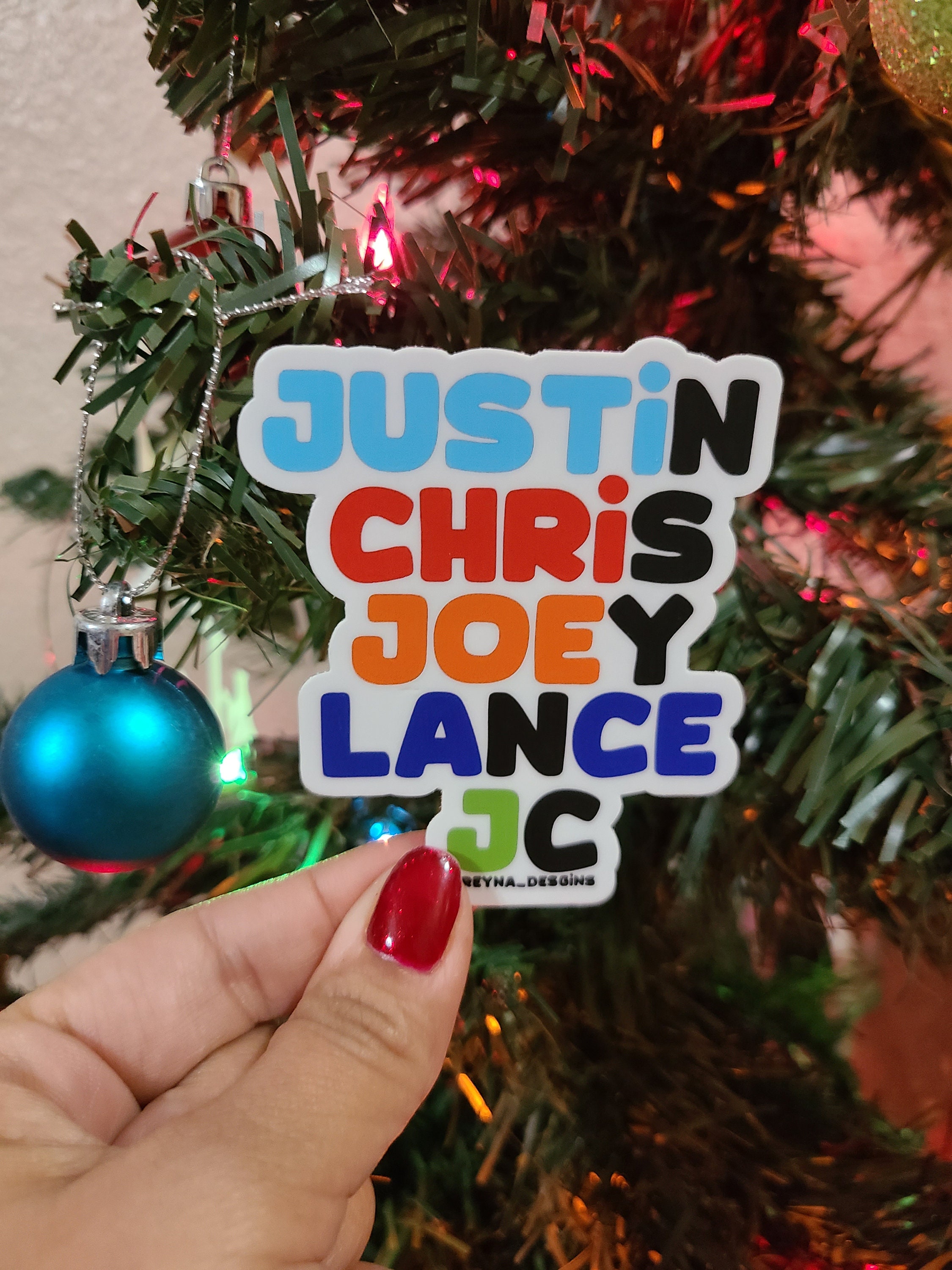 Nsync Sticker, Boy Bands - Etsy
