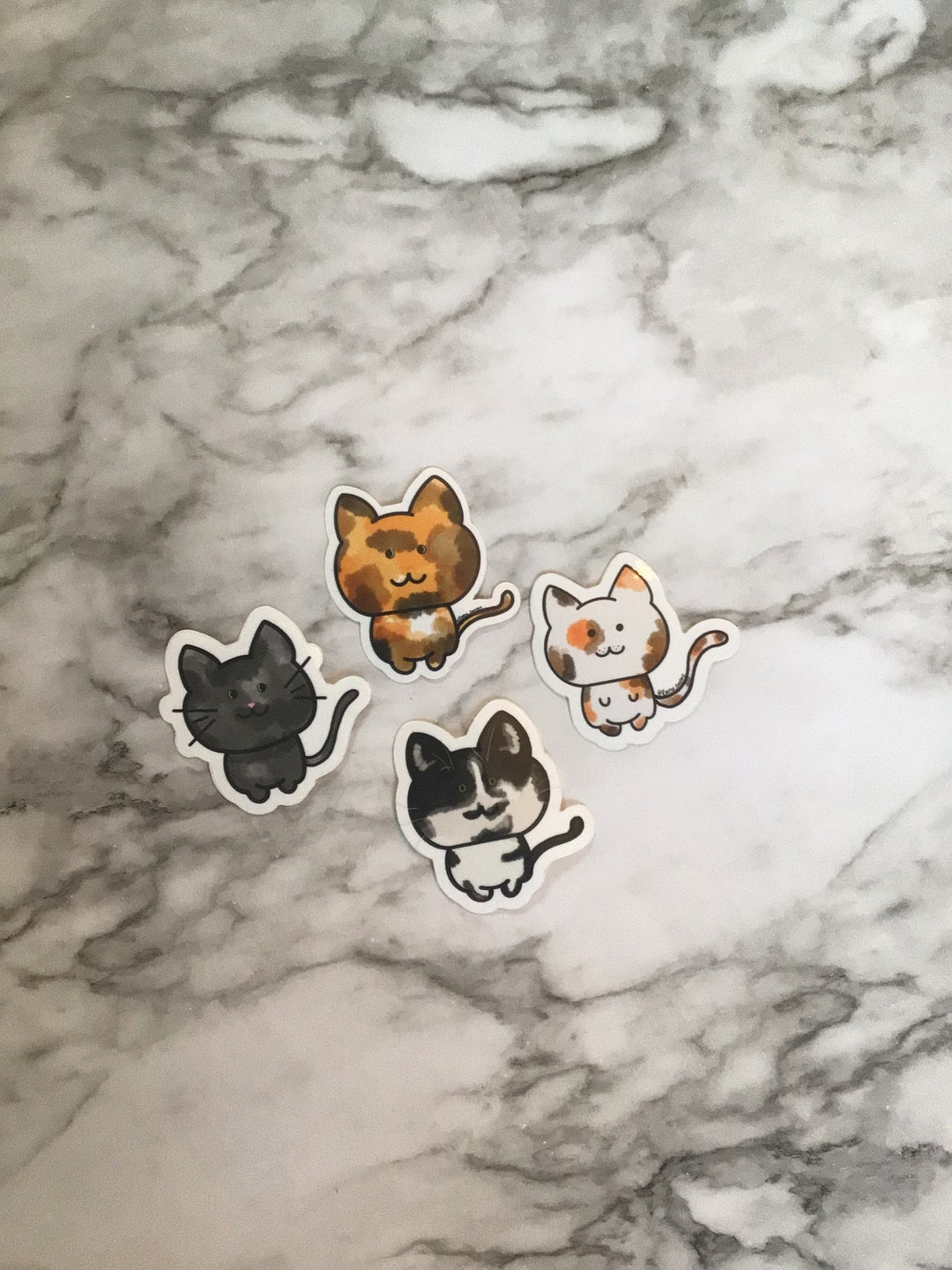 Cat Stickers, Sticker Pack - Etsy