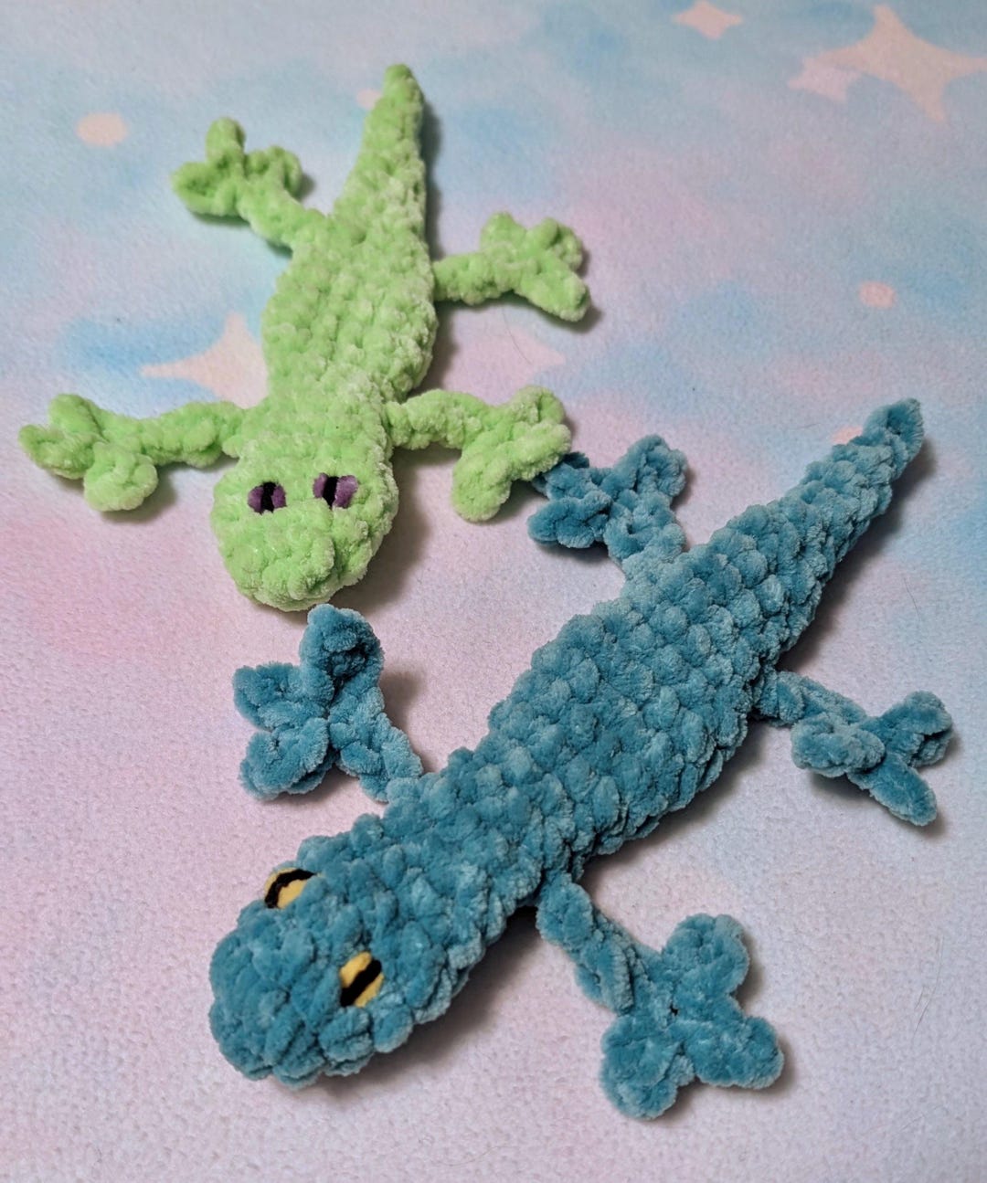 Lizard Plush Crochet PDF PATTERN ONLY - Etsy