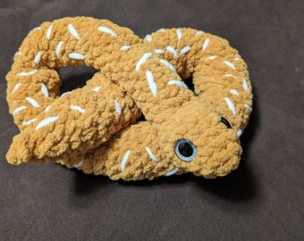 Crochet Pretzel Snake - Etsy