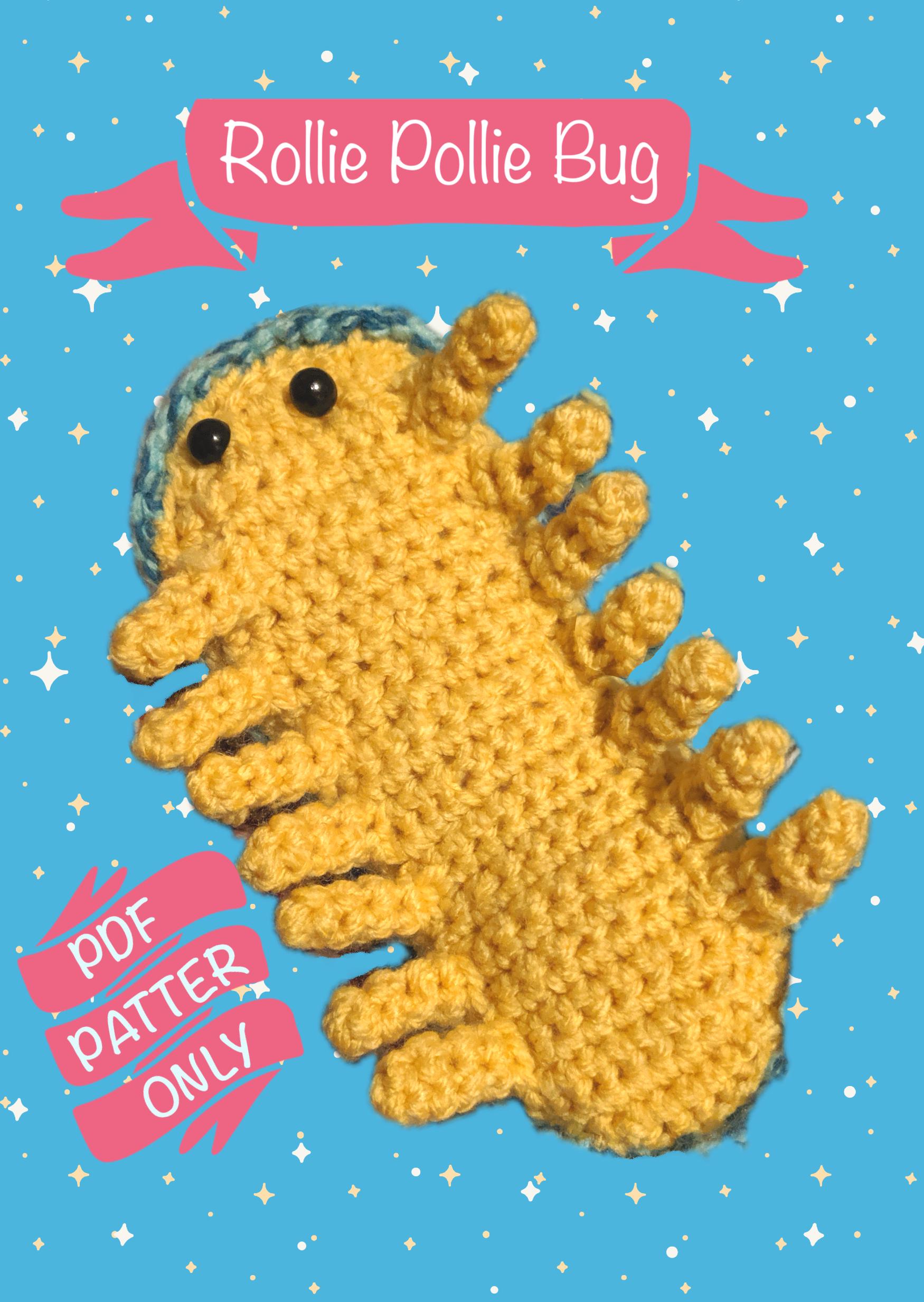 Rolly Polly Pill Bug PATTERN ONLY - Etsy