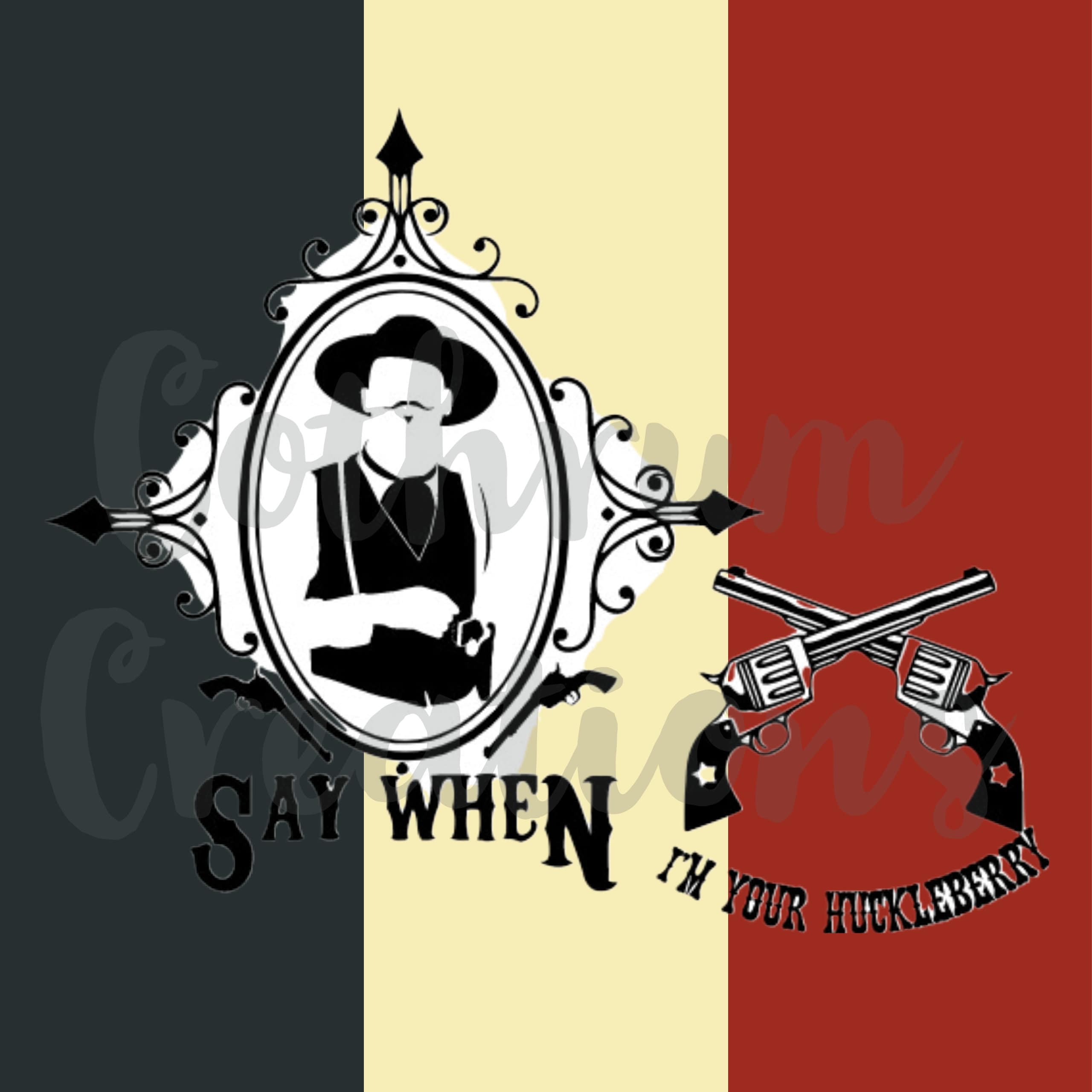 Doc Holliday SVG, PNG, FCM, Jpg, Clip Art ,bundle, Vector, I'm Your ...