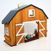 Cherished Teddies, Down on the Farm, Barn Display, 990248 - Etsy