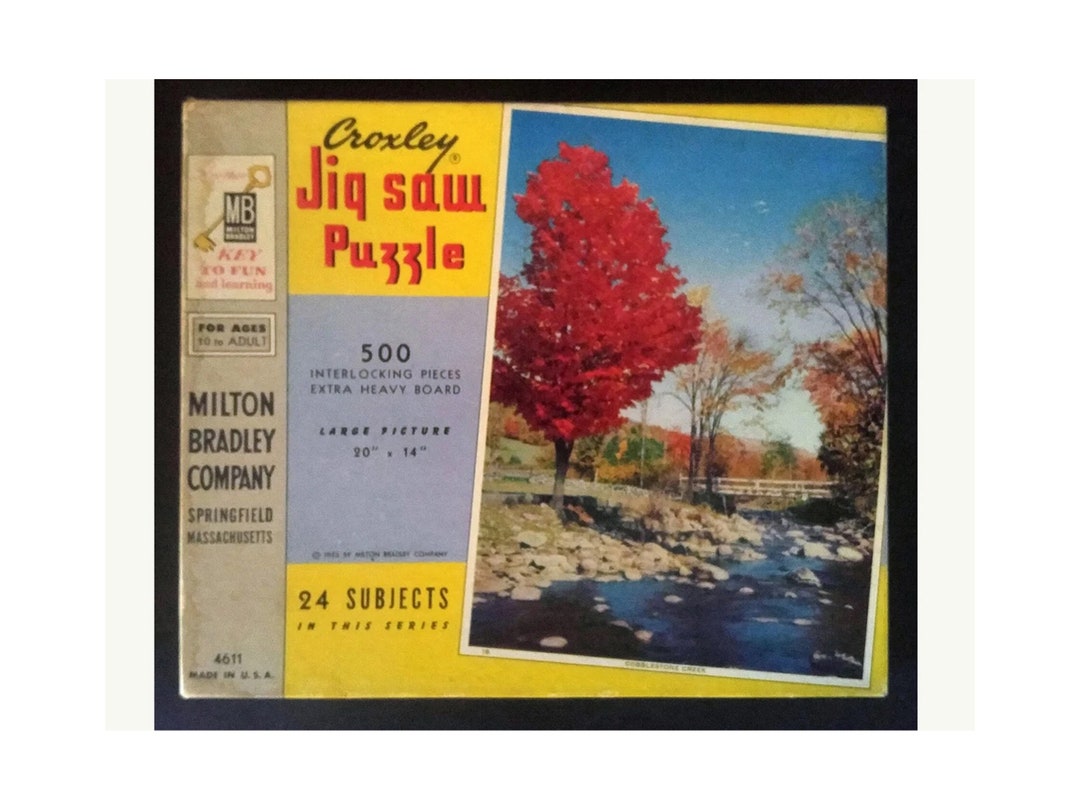 Vintage 1955, Croxley, Jigsaw Puzzle, 500 Pcs - Etsy