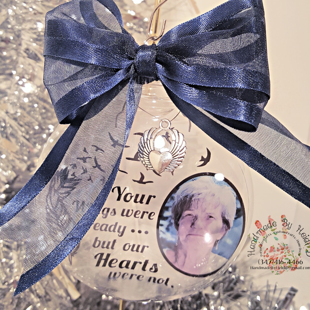 Personalized Memory Ornaments-photo Ornament-memorial Ornament-keepsake ...